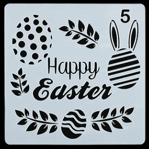 Happy Stencil - Style 5