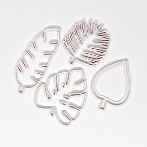 Tropical Leaves Fondant Cutters