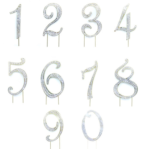 Diamond Cake Topper | Gold Cake Topper | Birthday Cake Topper