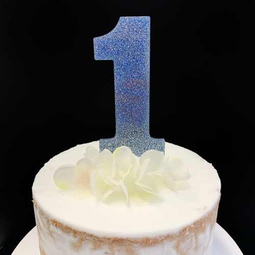 One Cake Topper | Acrylic Cake Topper | Birthday Cake Topper
