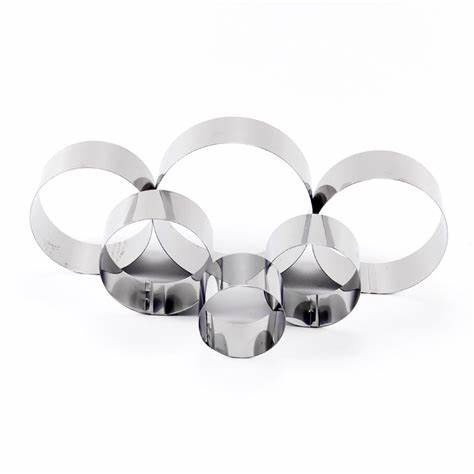 Circle Fondant Cutters | Round Cookie Cutters