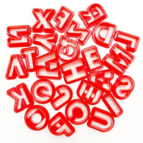 Alphabet Cookie Cutters | Uppercase Cookie Cutters