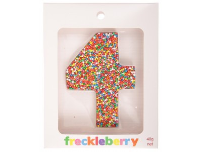 Chocolate Freckle Numbers | Chocolate Cake Decorations