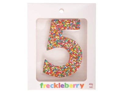 Chocolate Freckle Numbers | Chocolate Cake Decorations