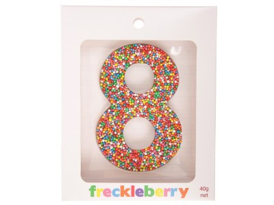 Chocolate Freckle Numbers | Chocolate Cake Decorations