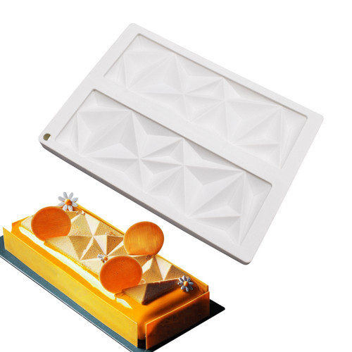 | silicone mold for cake decoration | Triangle|Silicone Mold| baking ...