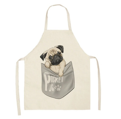 Pocket Pug Apron