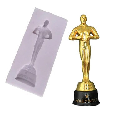 Silicone Mold Oscar Trophy