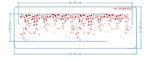 Spring Meadow Stencil |Spring