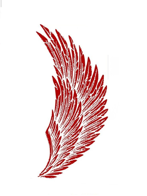 Native American Eagle Wing Stencil