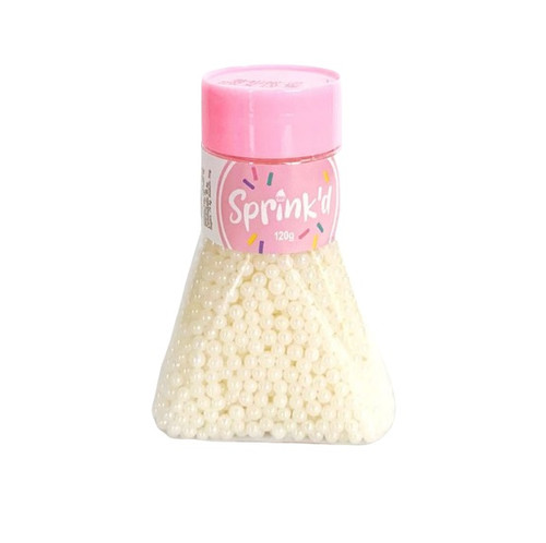 Cashous 4mm |IVORY Sprinkles|Ivory Pearls