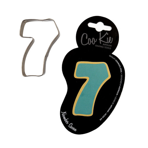 Number 7|Coo Kie |Number Seven Cookie Cutter