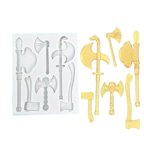 Medieval Weapons 2pc | Silicone Mold