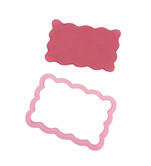 Cookie Cutter | Wavy Rectangle Large