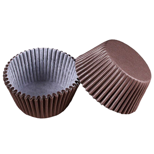 Standard Cupcake Cases | 100pk Paper | Brown