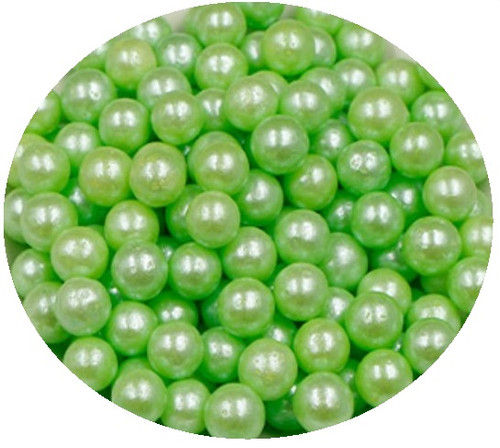 Sprinkles | 10mm Sugar Balls | Green | 1kg
