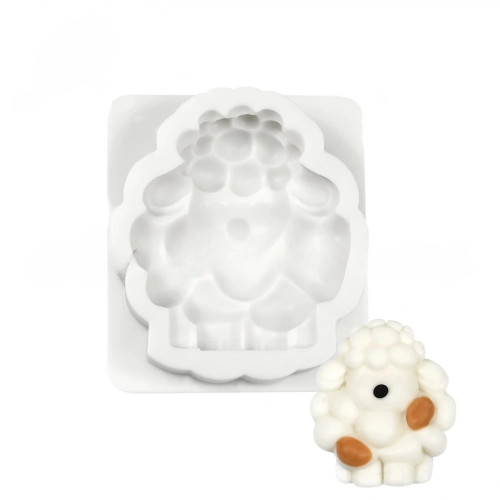 Silicone Mould | Fluffy Sheep