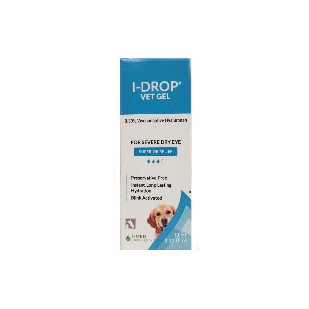 I-Drop Vet Gel Pet Eye Drops with Hyaluronane