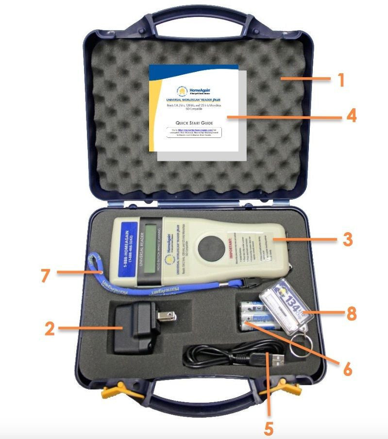HomeAgain PLUS Universal WorldScan Microchip Reader