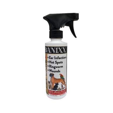 Banixx Antibacterial & Antifungal First Aid Spray for All Animals