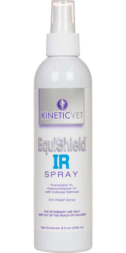 EquiShield IR Spray 8 oz | Anti-Itch & Skin Relief for Horses and Pets