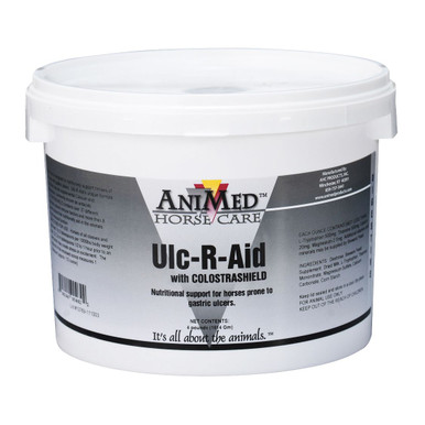 AniMed Ulc-R-Aid with Colostrum Shield for Horses – 4 lb. Digestive Support