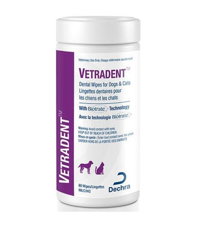 Vetradent Dental Wipes for Dogs & Cats