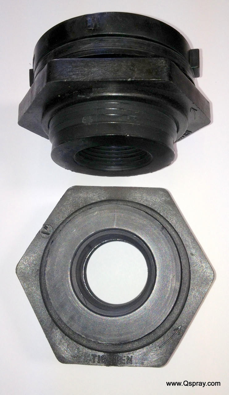 Tank Bulkhead Fitting — Shop Top Pro Products at QSpray.com Today