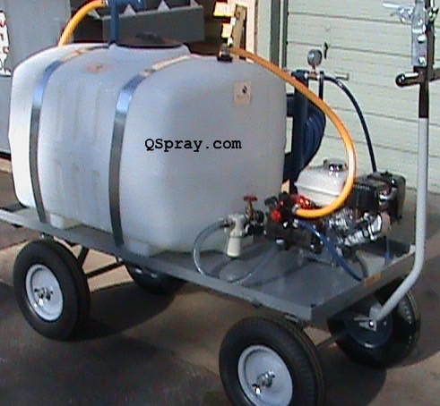100 Gallon Nursery Cart Sprayer — Order Now at QSpray.com