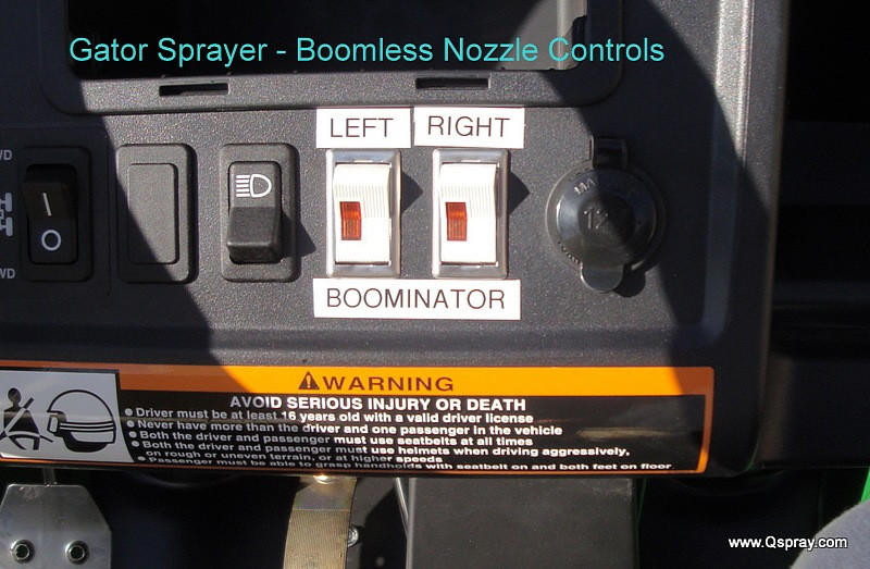 100 Gallon Boomless Sprayer | Custom-Built | QSpray.com