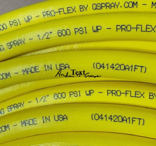 1/2" PROFLEX Spray Hose | Pest & Weed Control | Visit QSpray.com