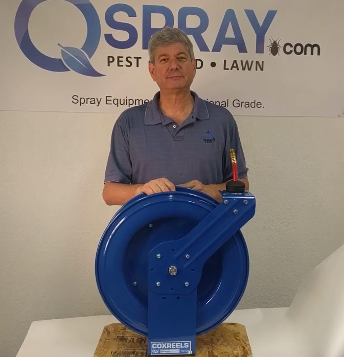 Heavy Duty Cox Hose Reel SHN 350 - QSpray.com
