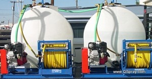 Power Sprayers with Multiple Tanks - A Million Possibilities - QSpray.com