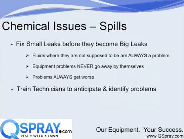 Chemical Spill Prevention — Visit Today to Learn More - QSpray.com