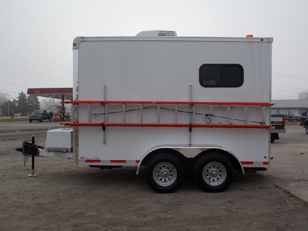 7' X 12' Fiber Splice Trailer - Netceed