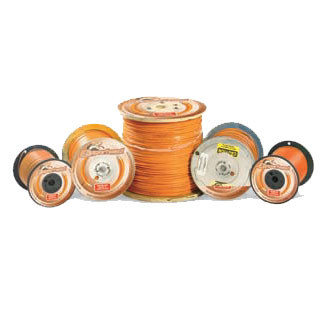 #12 Solid Copper Clad Steel Tracer Wire High Strength PE30 Orange 2500'