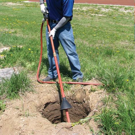 MBW 125CFM SOIL PICK KIT WITH 21IN EXTENSION 45 AND 90 DEGREE NOZZLES ...