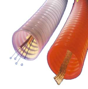 1" Orange Plenum Duct With Pull Tape - Netceed