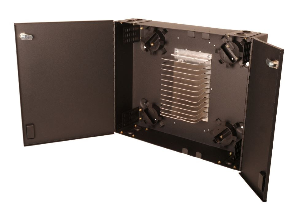 Wall Mounted Splice Closure With Dual Doors 288 Single Fusion Fwe-288 ...