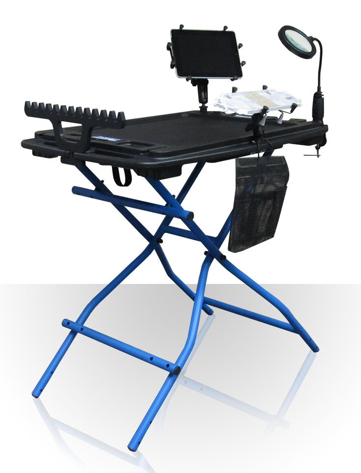 Fiber Optic Splicing Workstation Table w/ Stand-offs