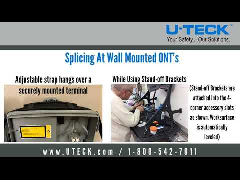 Fiber Optic Splicing Workstation Table w/ Stand-offs