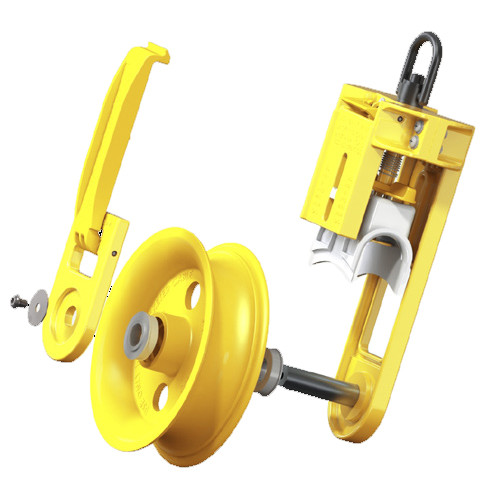 8" Aerial Buddy Fiber Install Sheave - Netceed