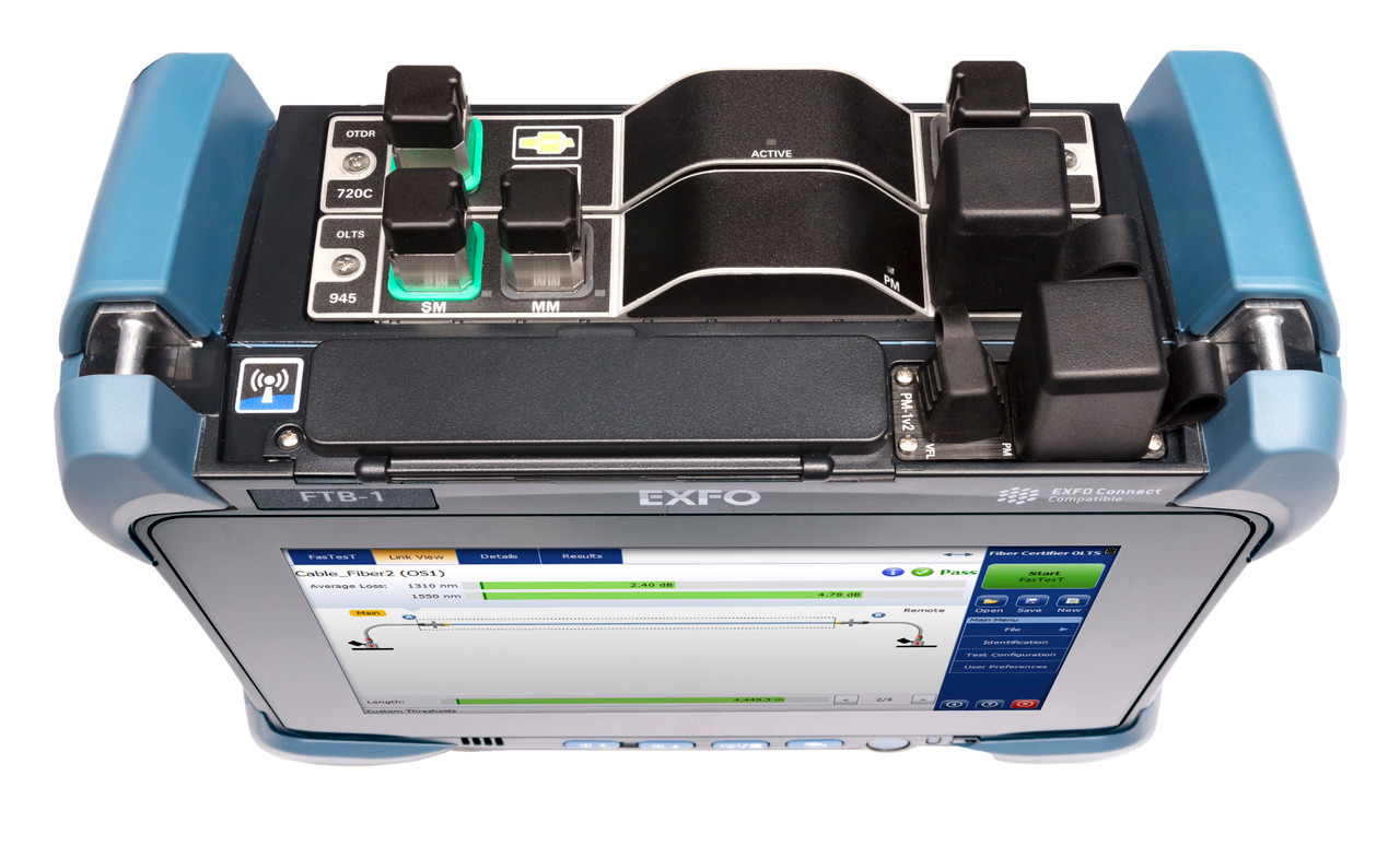FTB-1v2 Dual Carrier DWDM and 10 Channel CWDM iOLM Advanced Kit