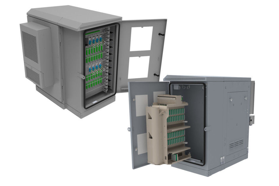 Commscope - 76025XXXX - ALL-IN-ONE-CABINET, Telco, Rack Mounted