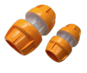 Duraline - 20005096 - Coupler, Clear Lock, HDPE 1-1/4" - Netceed