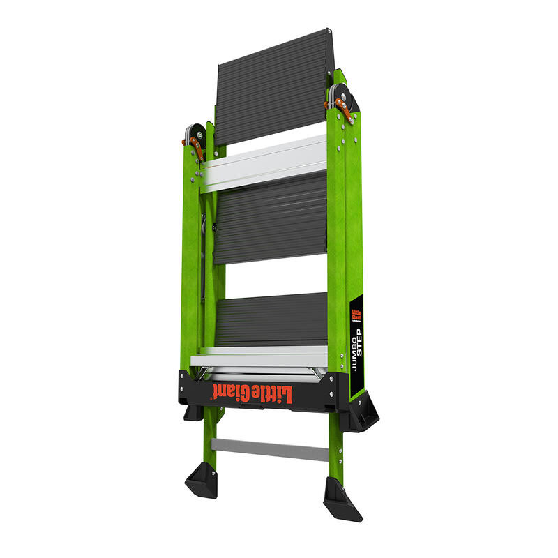 Little Giant - 11933 - Step Stool with Handrail, Jumbo Step