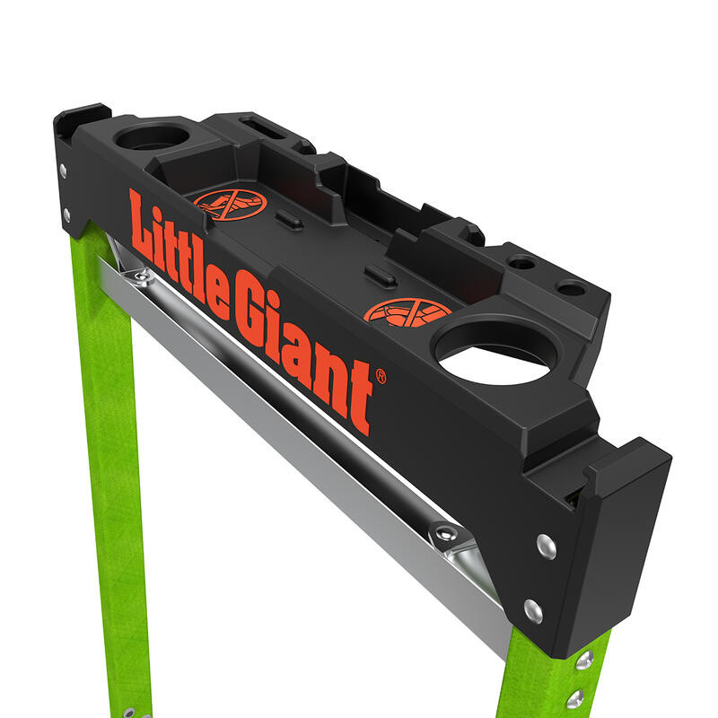 Little Giant - 11933 - Step Stool with Handrail, Jumbo Step