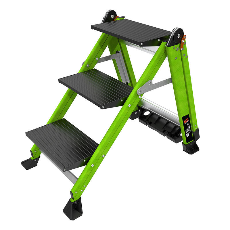 Little Giant - 11933 - Step Stool with Handrail, Jumbo Step