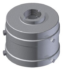 Pelco - SE-3106 - Slip Fitter, 1-Way, Alum - Netceed