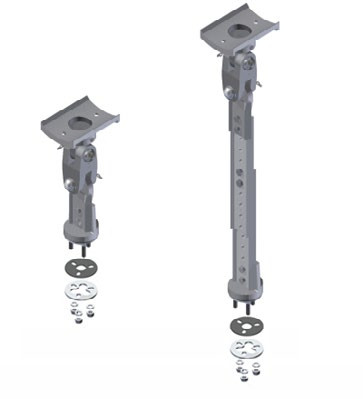 Pelco - SP-1074-FL - Sign Bracket, Free-Swinging Mast Arm Large Hub ...